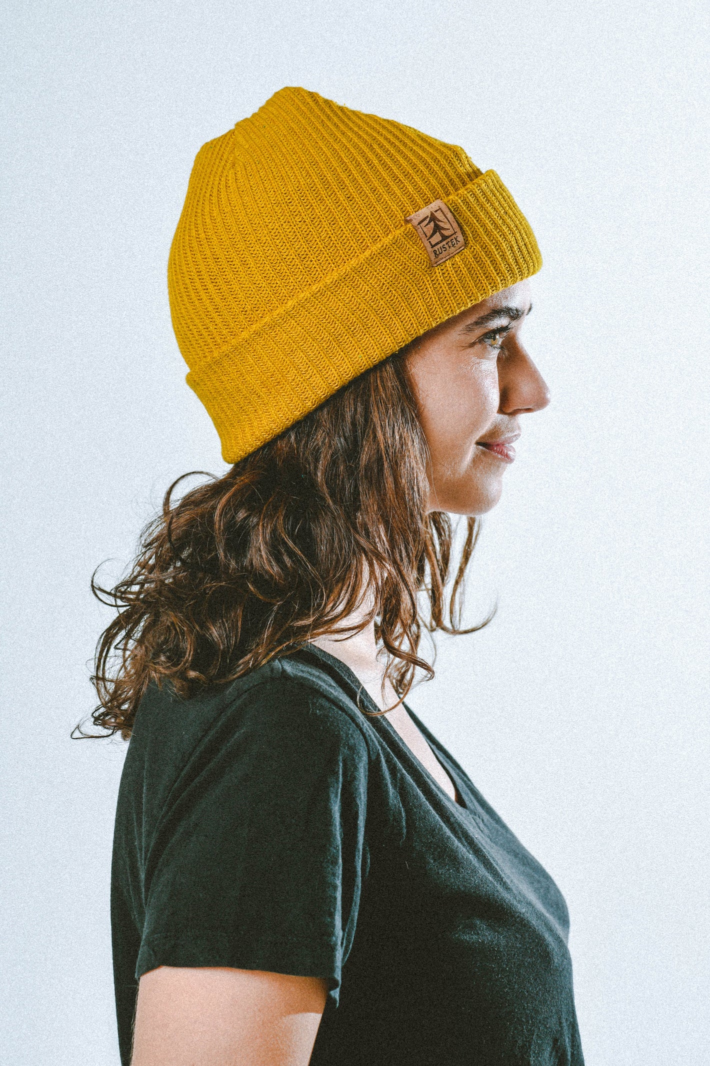 Rustek 100% Organic Cotton Beanie | Natural