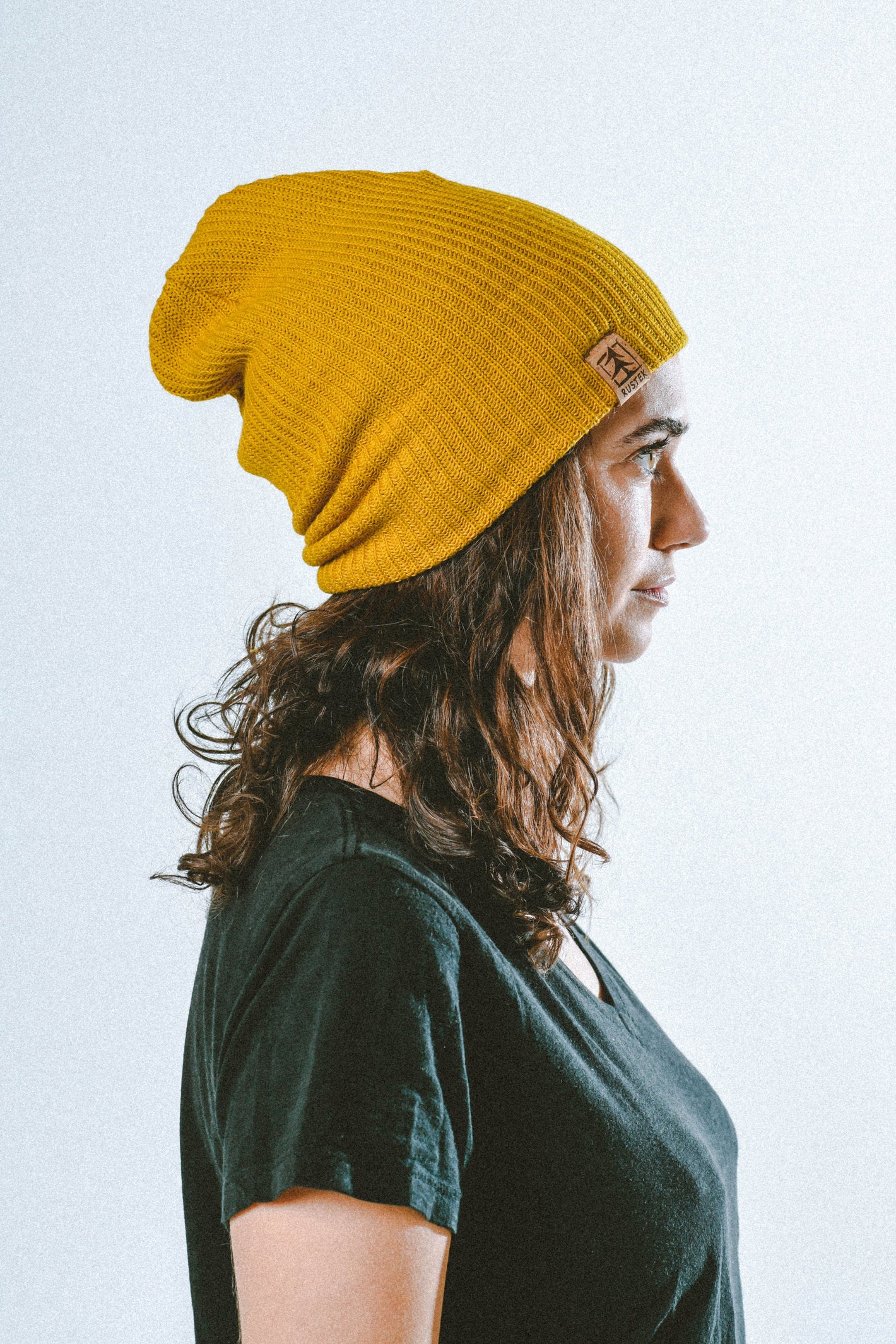 Rustek 100% Organic Cotton Beanie | Natural